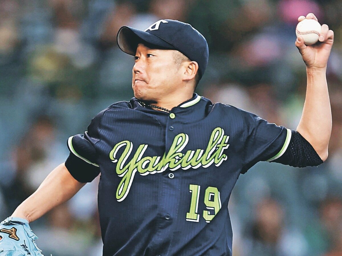 45歳ヤクルト石川、24年連続勝利 プロ野球新記録｜北日本新聞webunプラス