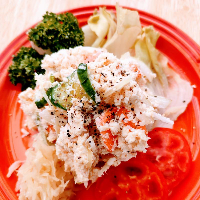 食物繊維でおなかスッキリ！ポテサラ風おからサラダ【休日のレシピ（23）】 コノコト｜北日本新聞webunプラス