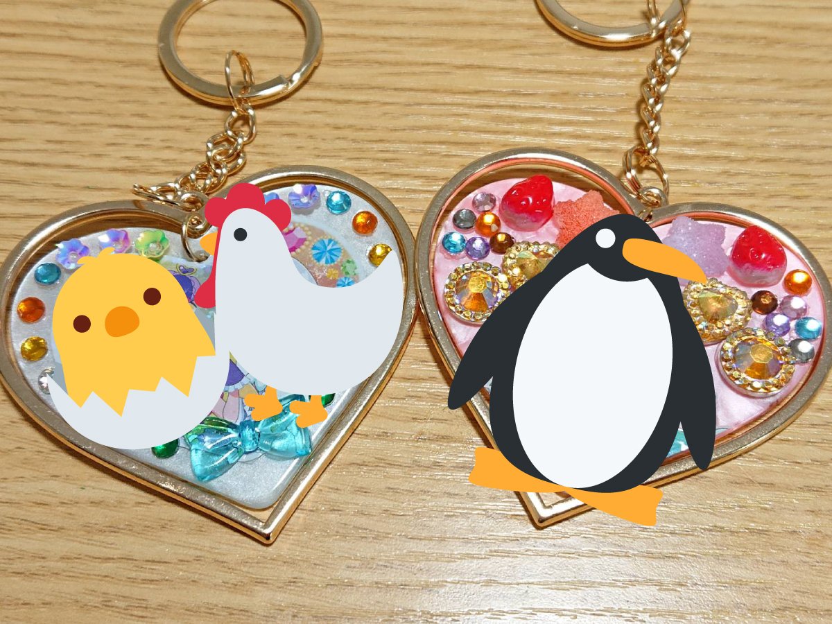 100均グッズとお菓子のパッケージでオリジナルキーホルダー作り コノコト｜北日本新聞webunプラス