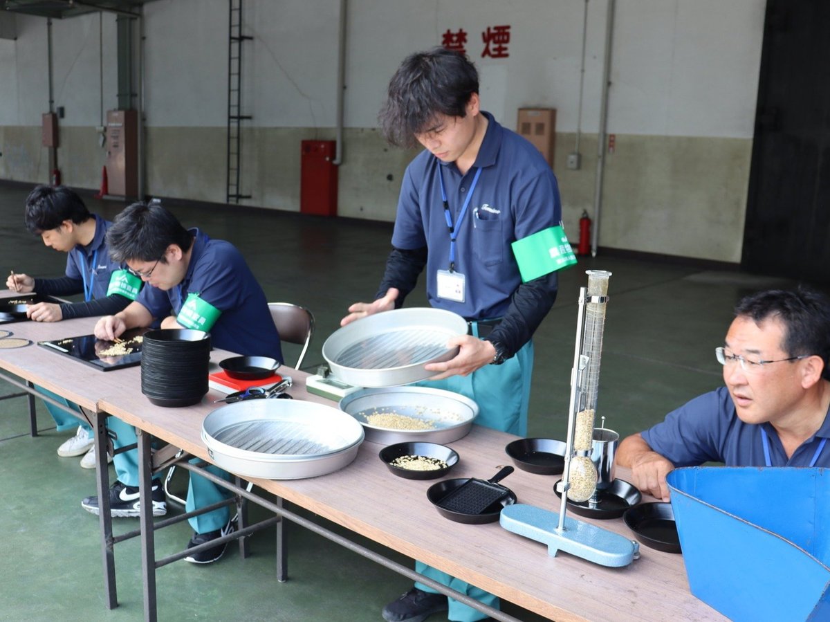 大麦初検査、全量1等 JAとなみ野｜北日本新聞webunプラス