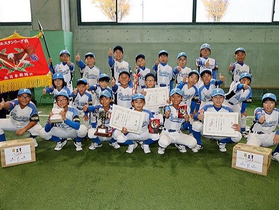 大門ファイターズ全勝で初代王者 学童野球「富山ウエスタンリーグ戦」｜北日本新聞webunプラス