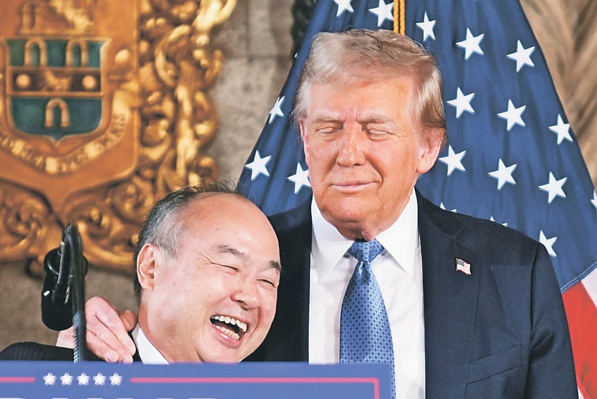 SBGの孫氏とトランプ氏「蜜月」 対米投資15兆円約束、10万人の雇用創出｜北日本新聞webunプラス
