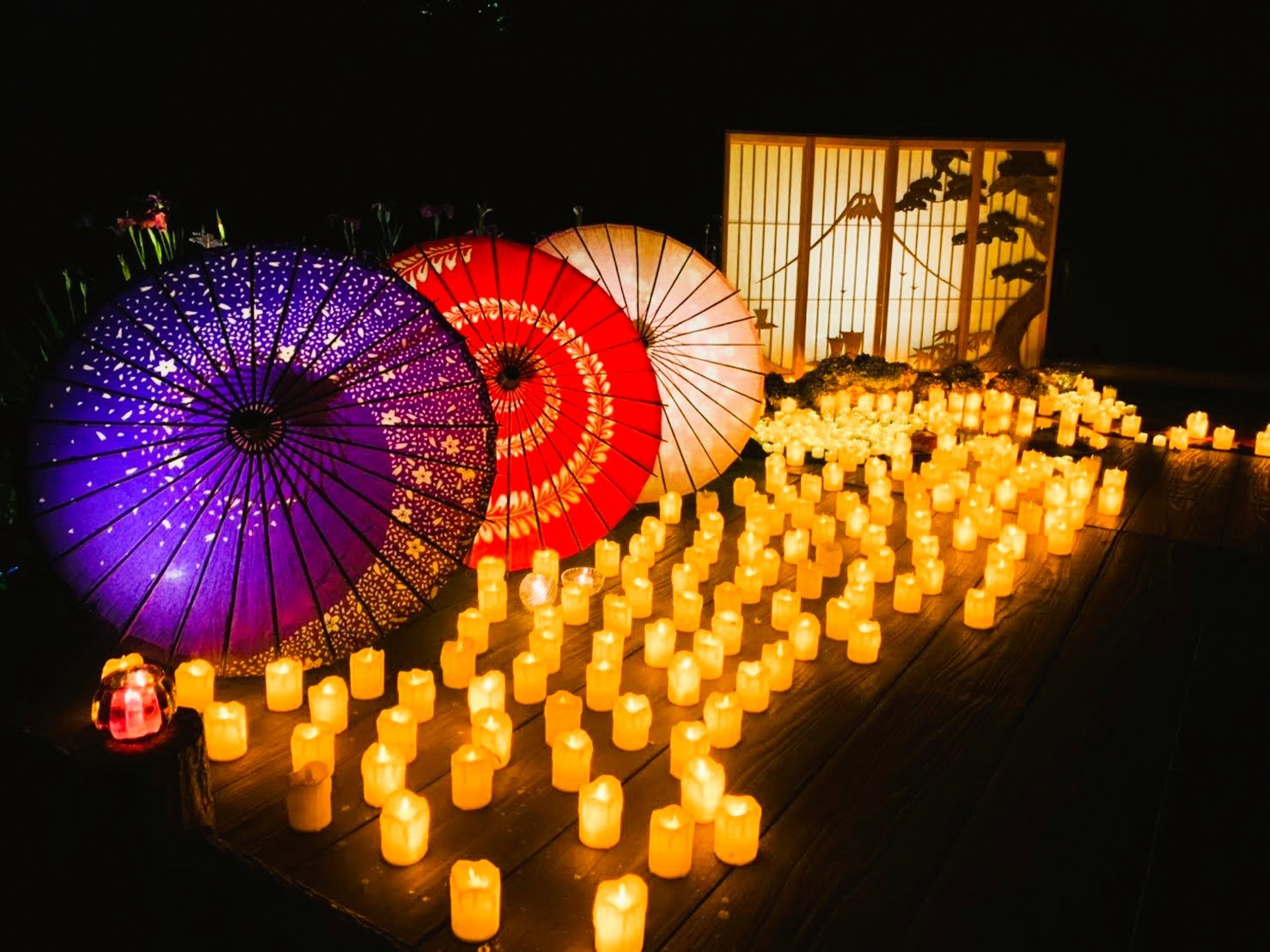 まちなか照らすカフェ＆行田公園キャンドルナイト｜北日本新聞webunプラス