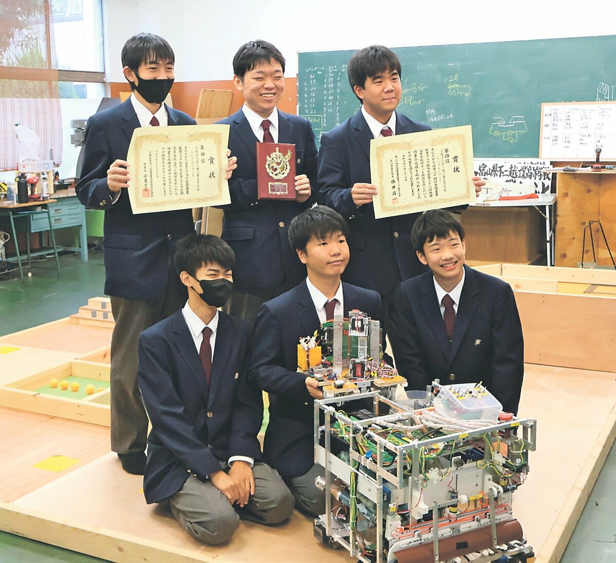 不二越工（富山）4位入賞 全国高校ロボット競技大会｜北日本新聞webunプラス